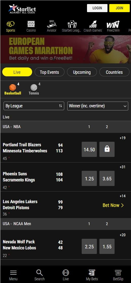 Starbet Liberia online Platform